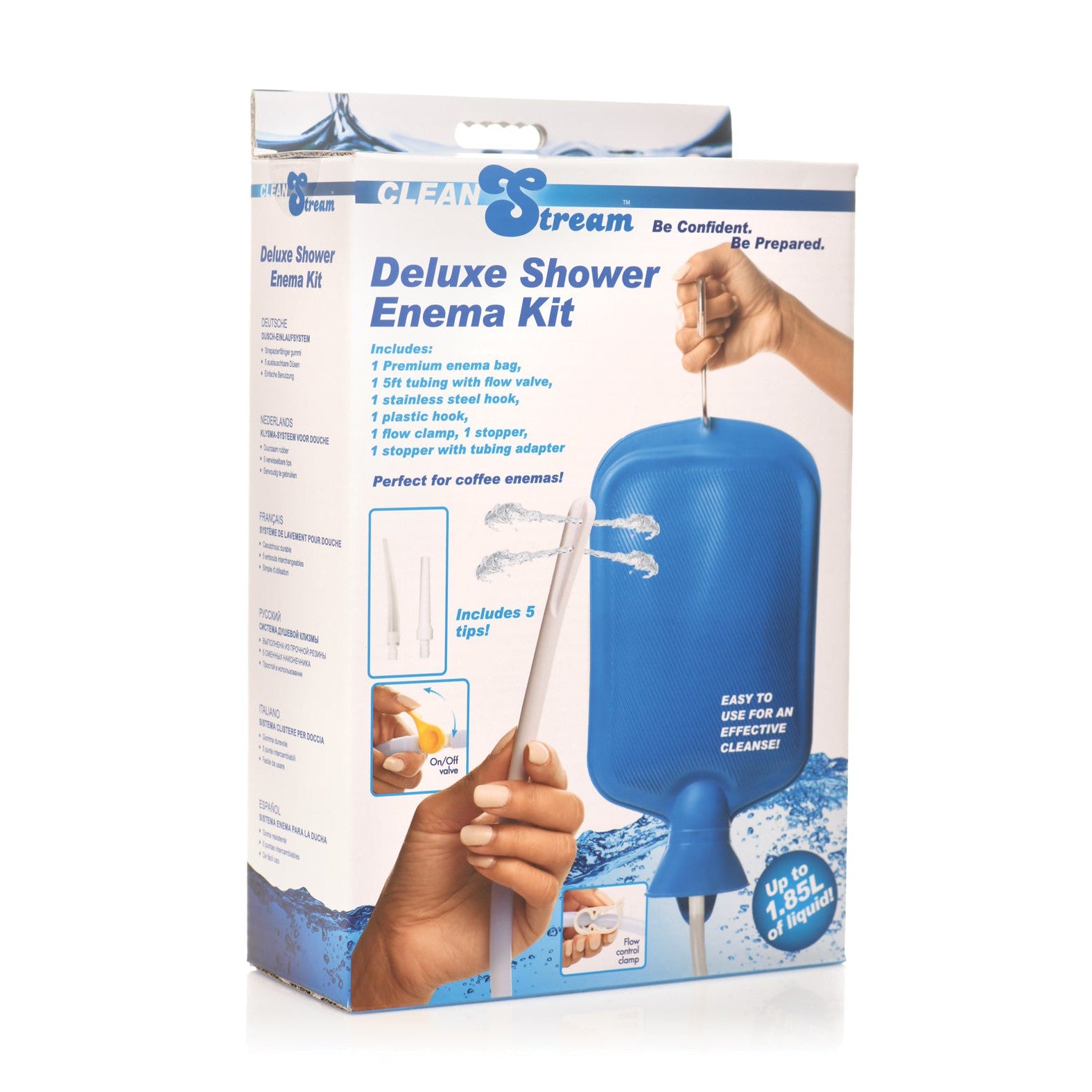 Clean Stream Detox Deluxe Shower Enema Kit – Adam's Toy Box